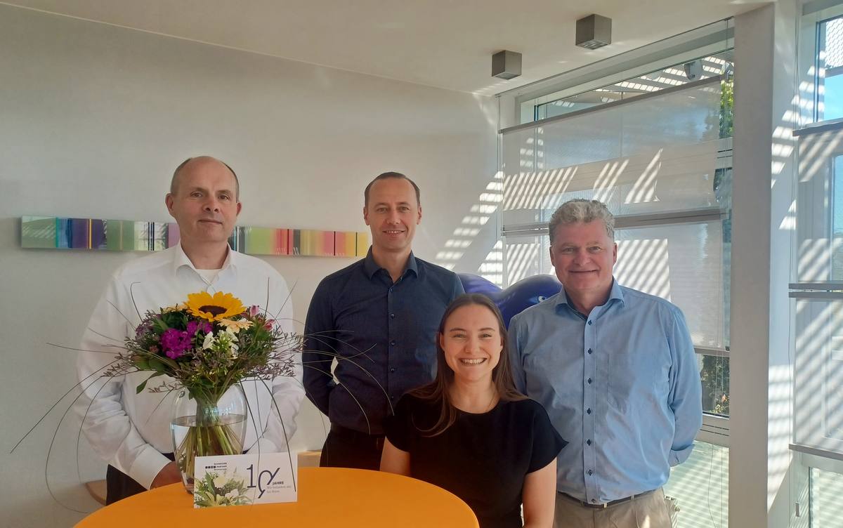 10 Jahre bei Graf Treuhand – Wir gratulieren Frau Sophie Rascher herzlich!